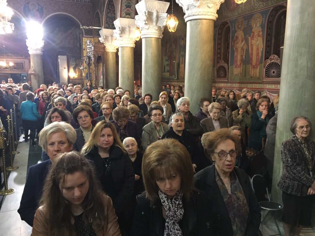 ΙΕΡΟΣ ΝΑΟΣ ΑΓΙΩΝ ΙΣΑΠΟΣΤΟΛΩΝ ΚΩΝΣΤΑΝΤΙΝΟΥ ΚΑΙ ΕΛΕΝΗΣ ΛΑΡΙΣΑΣ Μαρτίου 2017