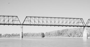 Industrial History: 1887-2001 Chouteau Bridge In Kansas City, MO