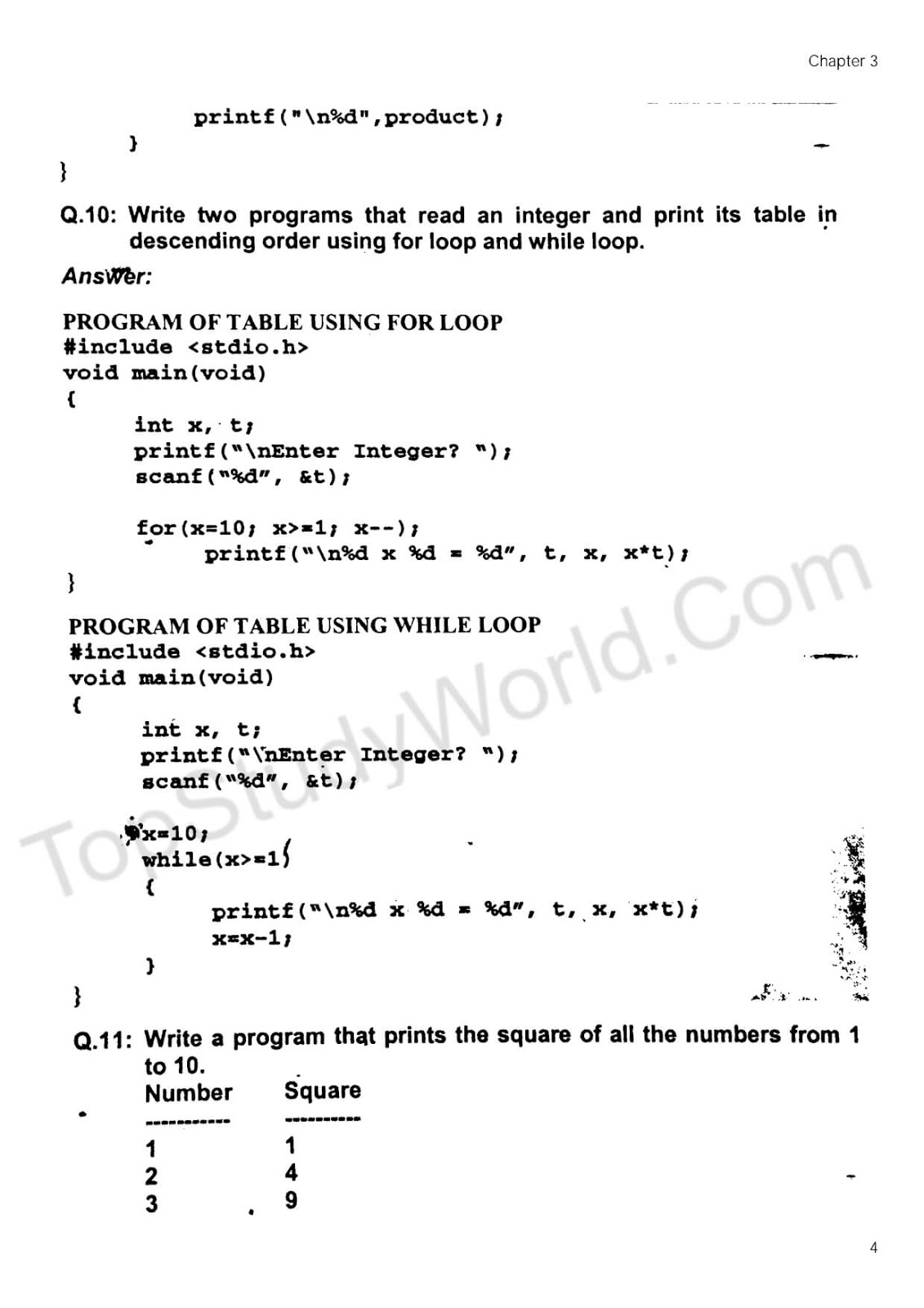 Chapter 3 - Loops Notes in PDF [12th Class] - Top Study World