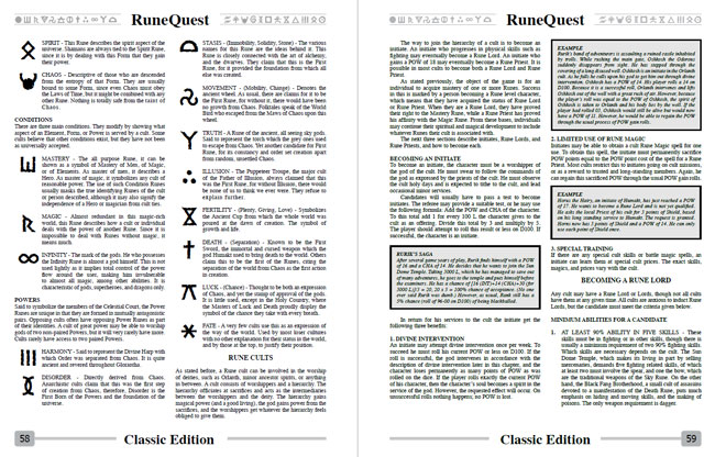 Reseña de RuneQuest segunda edición (Classic Edition) | Runeblog