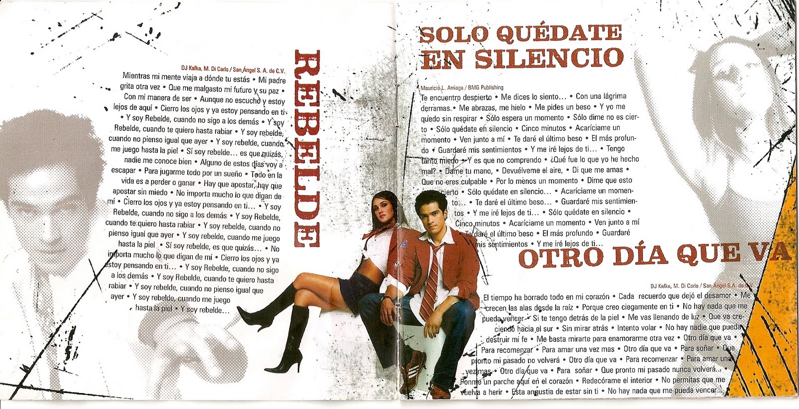 Teen Pop BR: Encarte CD RBD Rebelde