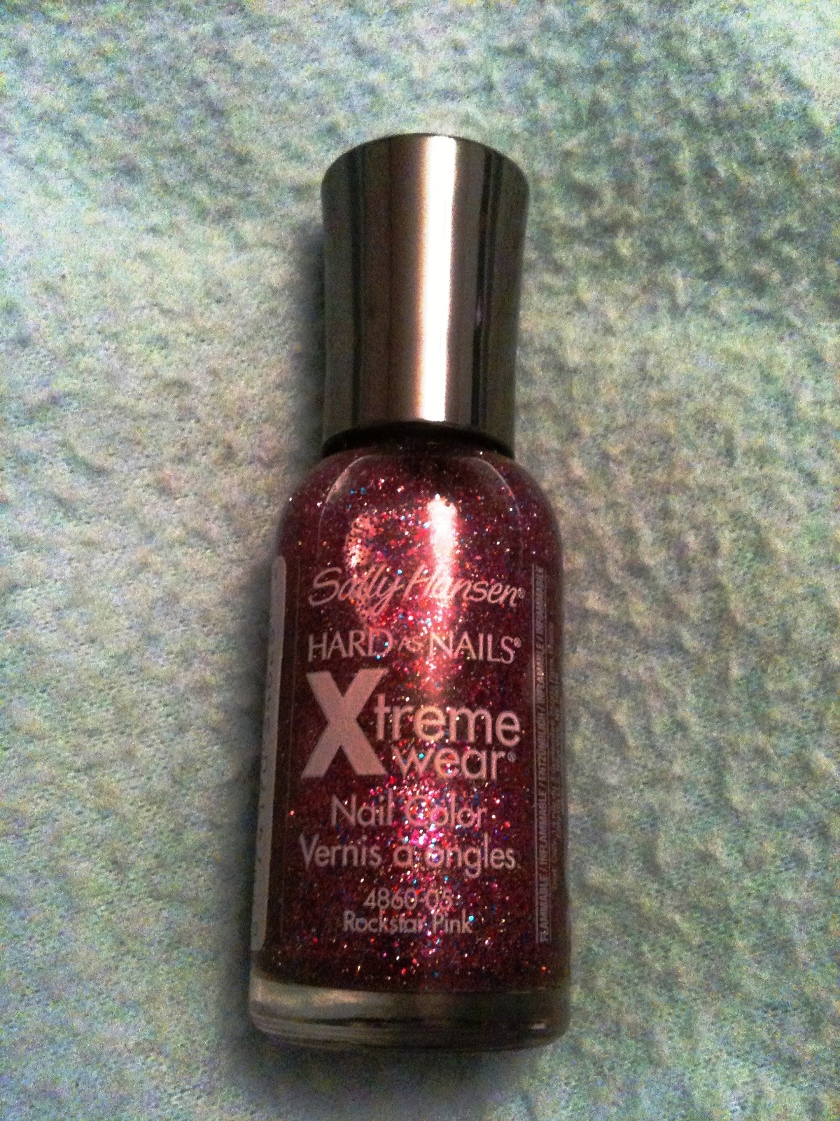 Pogodowa testuje ...: Sally Hansen Xtreme Wear nr. 140- Rockstar Pink