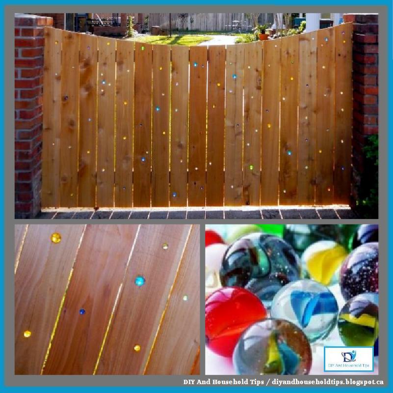 DIY And Household Tips: DIY Marble Fence