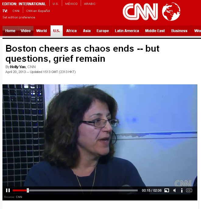 Cnn Caught Red Handed Interviewing Crisis Actor Boston False Flag
