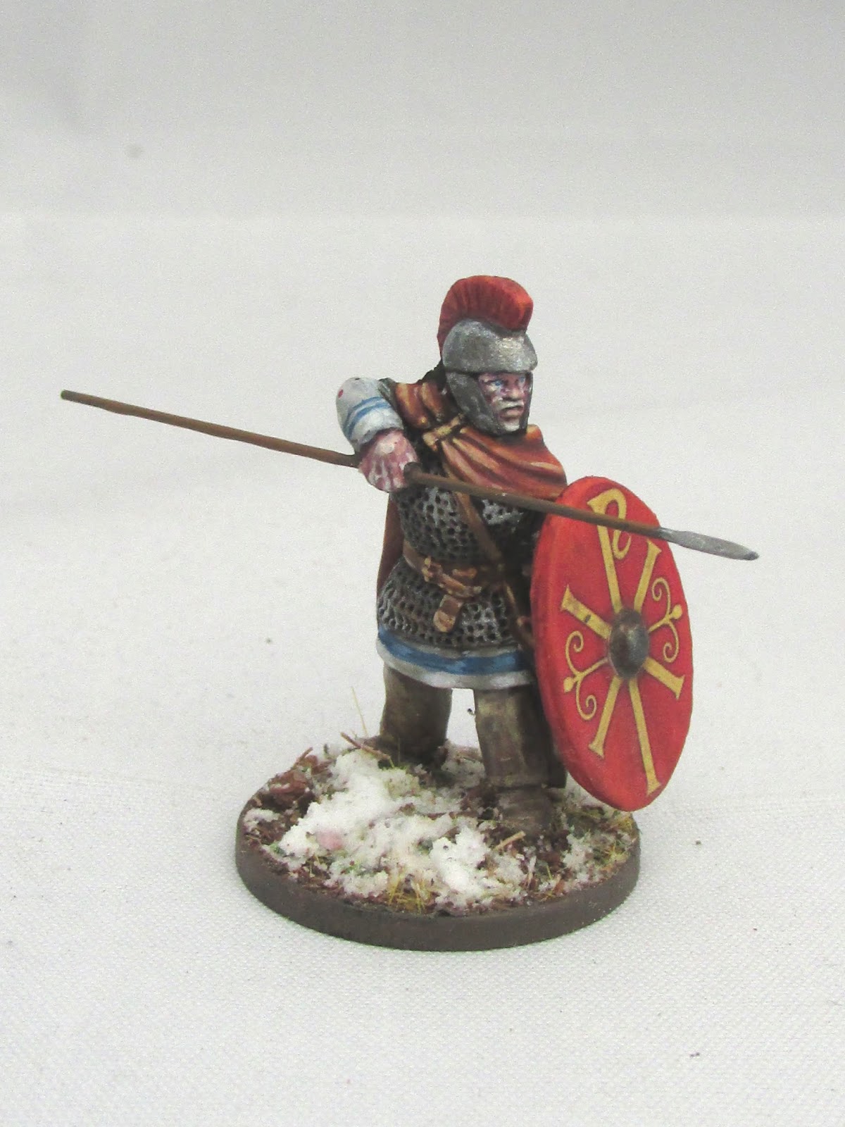 Volley Fire Painting : Footsore Miniatures 28mm Late Roman Elite ...