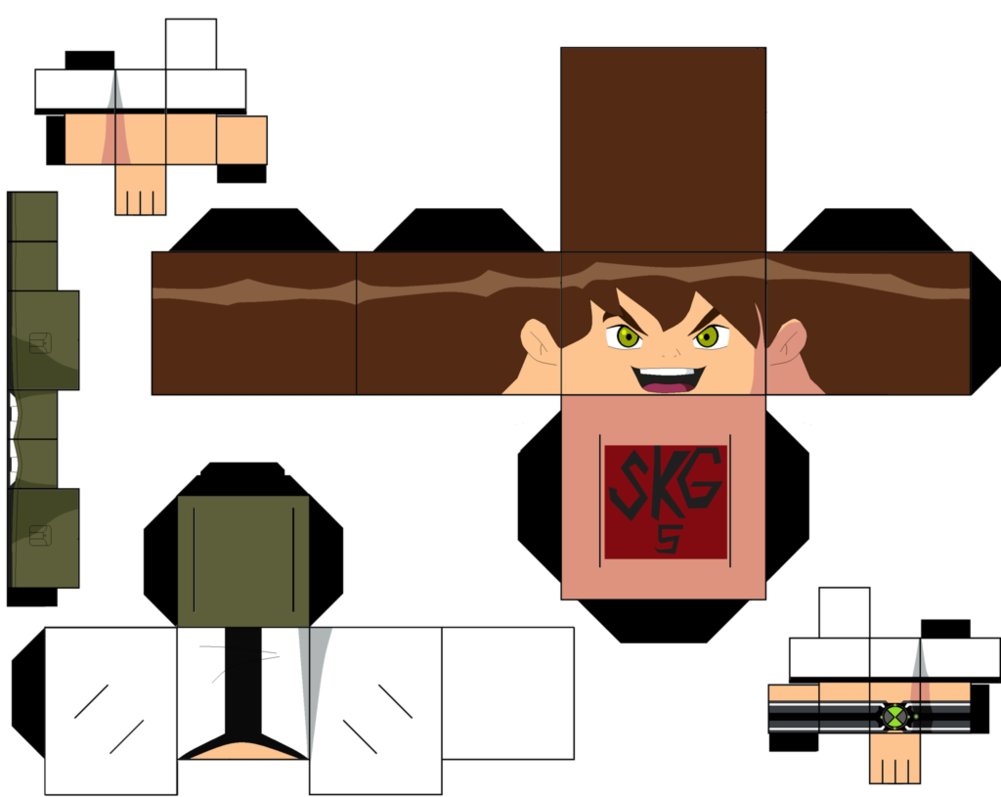 Imagenes de ben 10 cubos para armar - Imagui