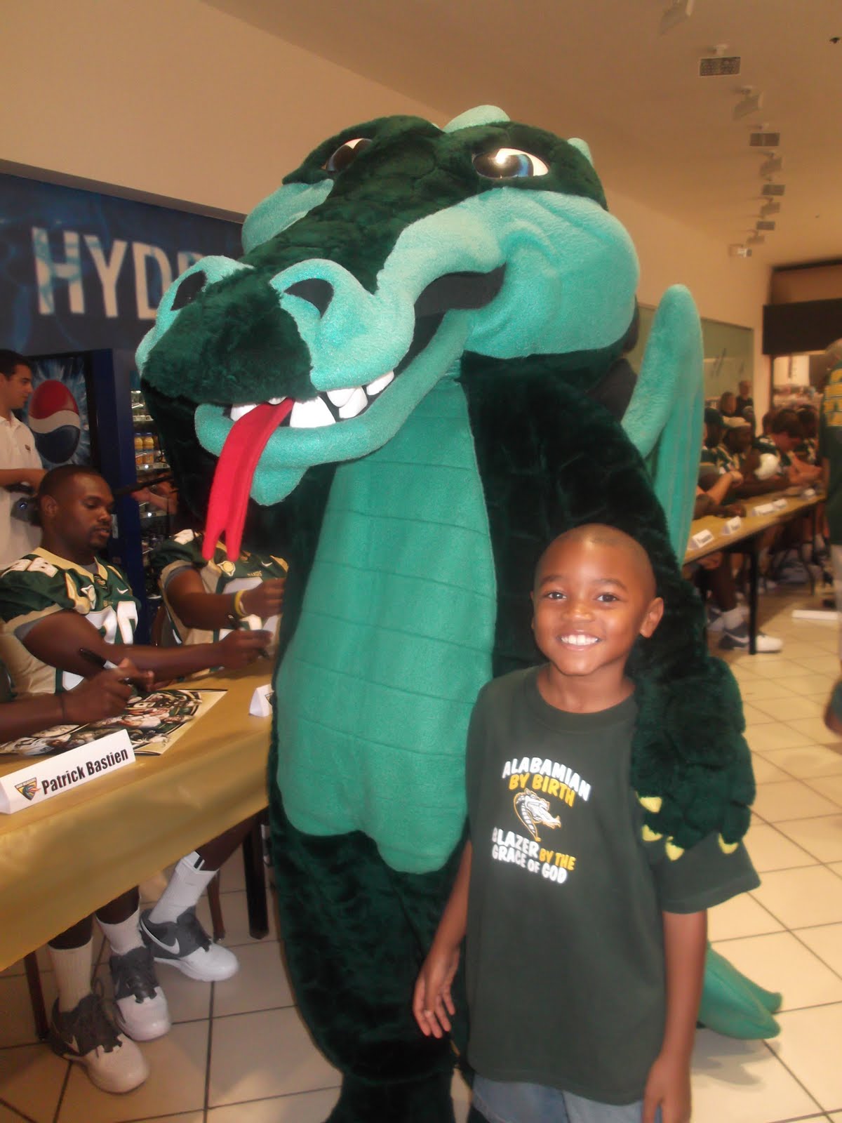 The Bowens Bunch: UAB Fan Day