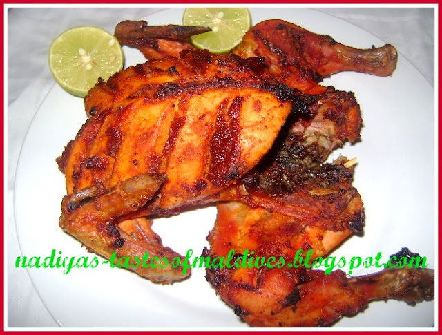 Nadiya's Tastes Of Maldives: Fihunu Kukulhu (Roasted Chicken)