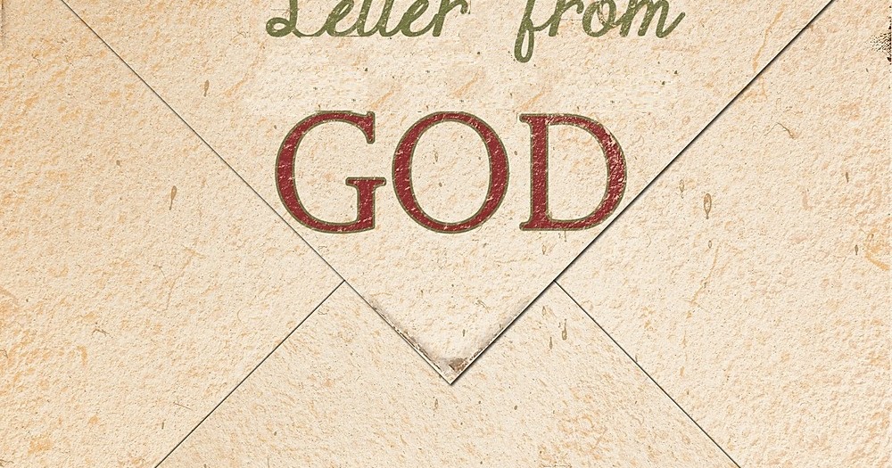 Letter From God - Beno's Blog