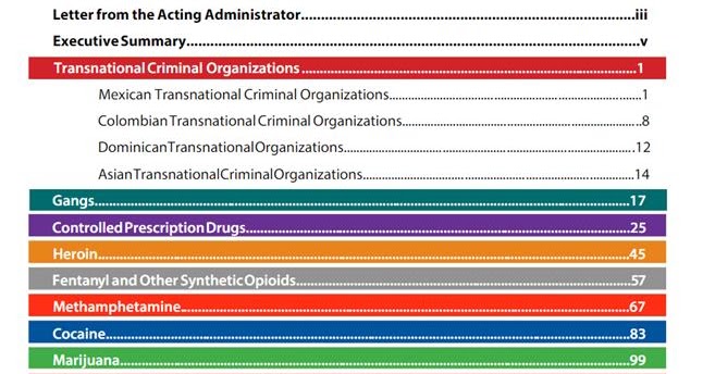 2017 DOJ-DEA National Drug Assessment Report ~ Borderland Beat