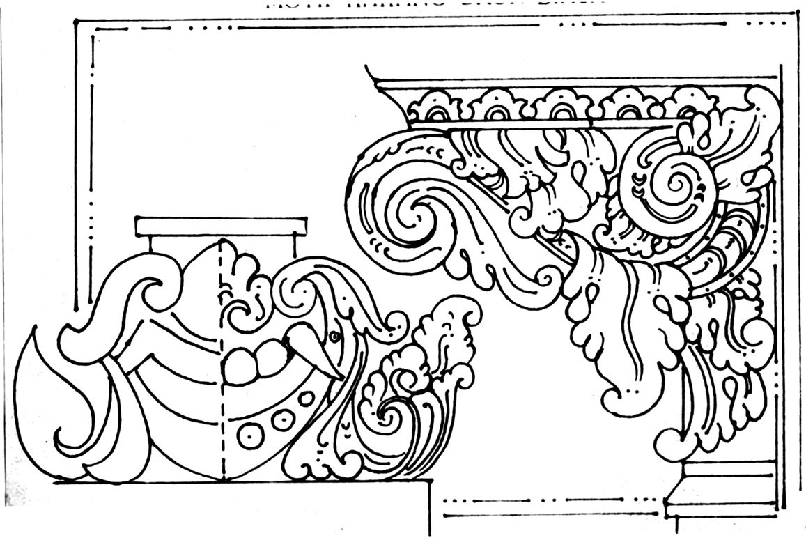 Serba Serbi Hindu - Bali: Motif Karang Daun Biasa - Seni Hias Bali
