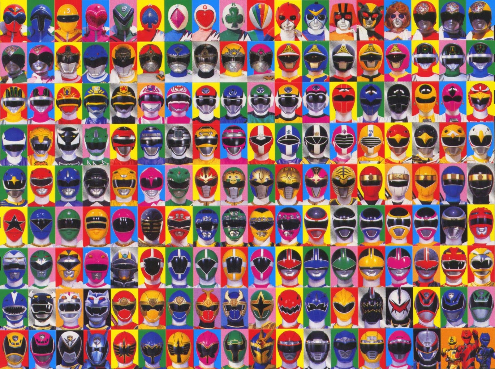 Toku Warriors: Toku Word : Super Sentai where other rangers than Red ...