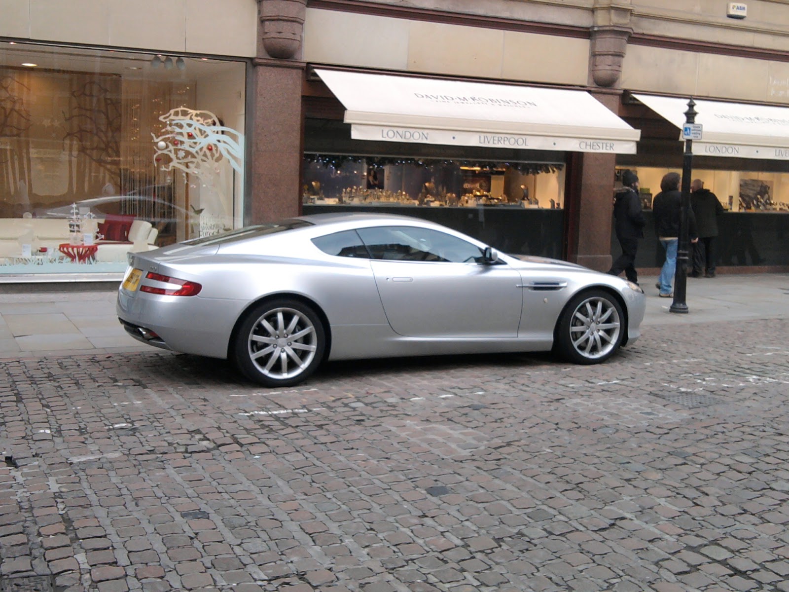 Dream Car Spotter: Aston Martin DB9 Silver