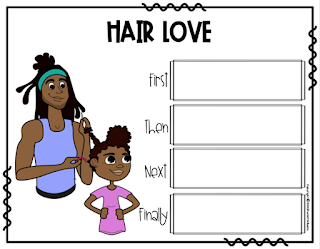 HAIR LOVE BOOK UNIT ~ Book Units by Lynn