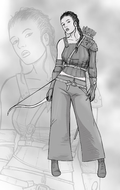 Yolanda Vorloi's Character Sheet - Tales of Mystara, a Solo DnD Campaign