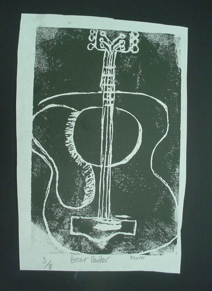 Mrs. Knight's Smartest Artists: 4th grade:musical instrument prints