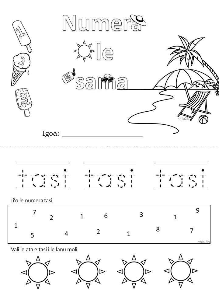 Samoan for Kids: 2019