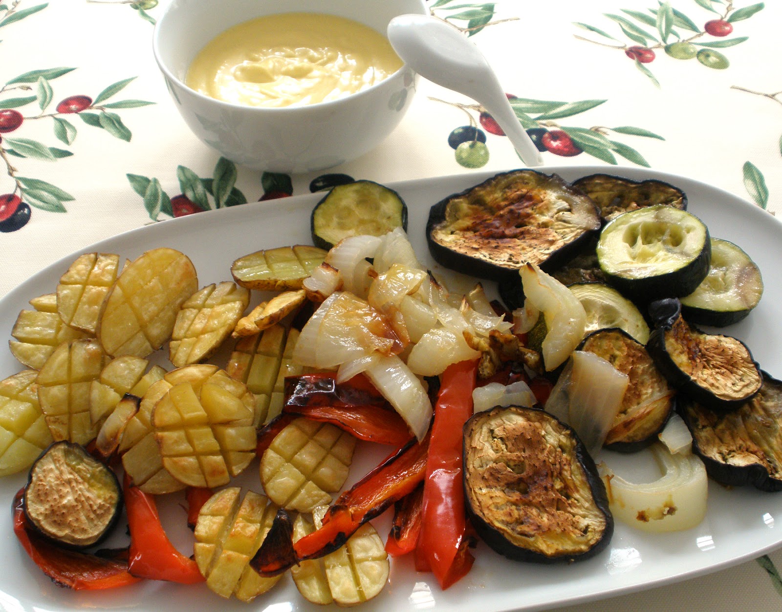 Cocina Fácil Vegana: Asado de verduras con ajo aceite