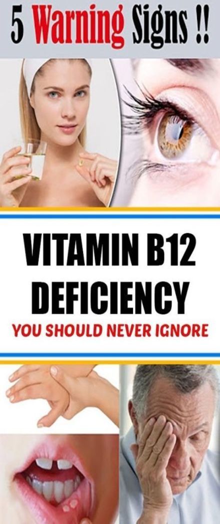 5 WARNING SIGNS OF VITAMIN B12 DEFICIENCY YOU SHOULD NEVER IGNORE ...