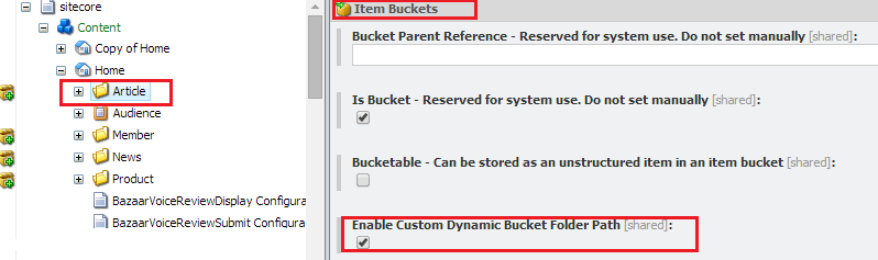 Configuring Sitecore Item Buckets With Different Bucket Folder Path Part 2 Bugdebugzone