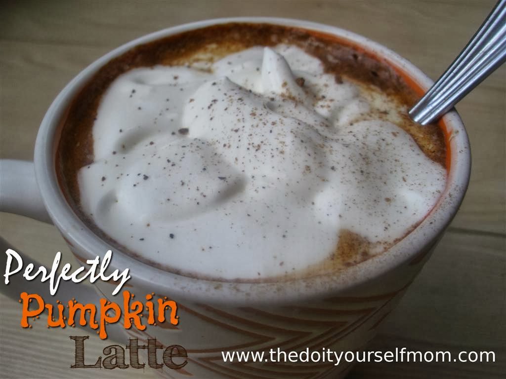 The Do-It-Yourself Mom: DIY Pumpkin Pie Latte