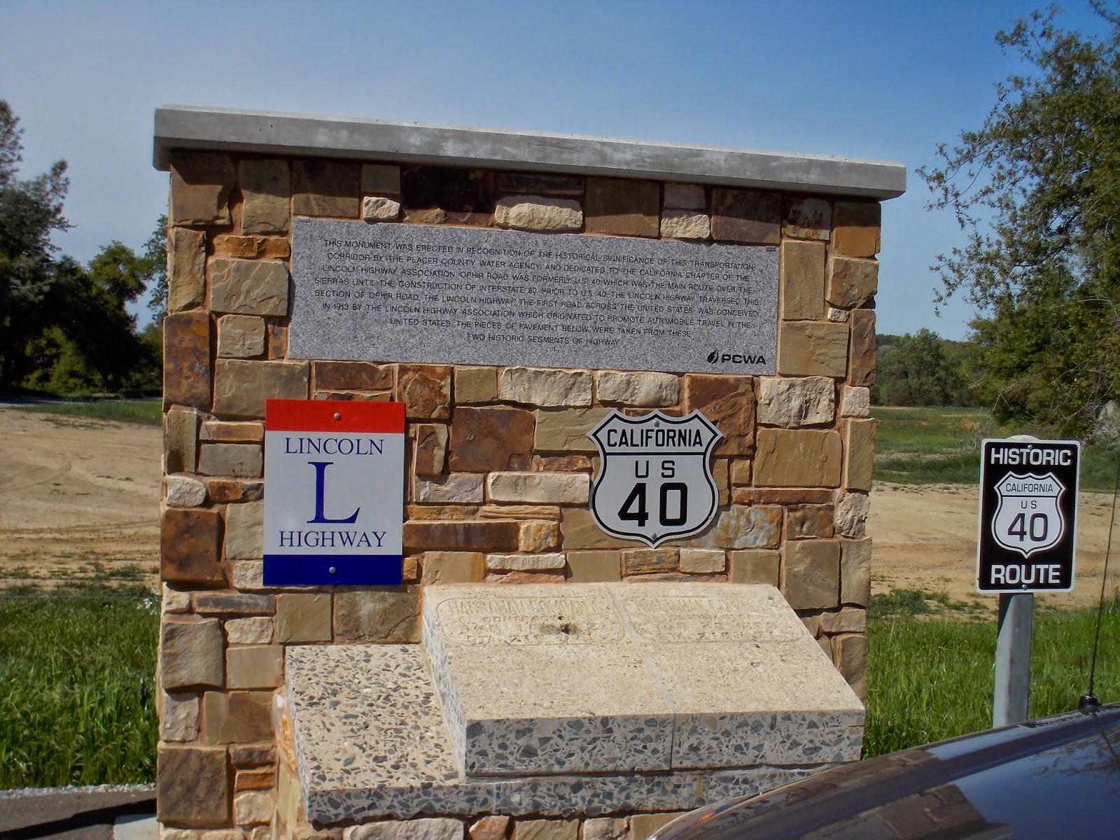 Travels & Wanderings: Lincoln Highway / Route 40 - Newcastle, California