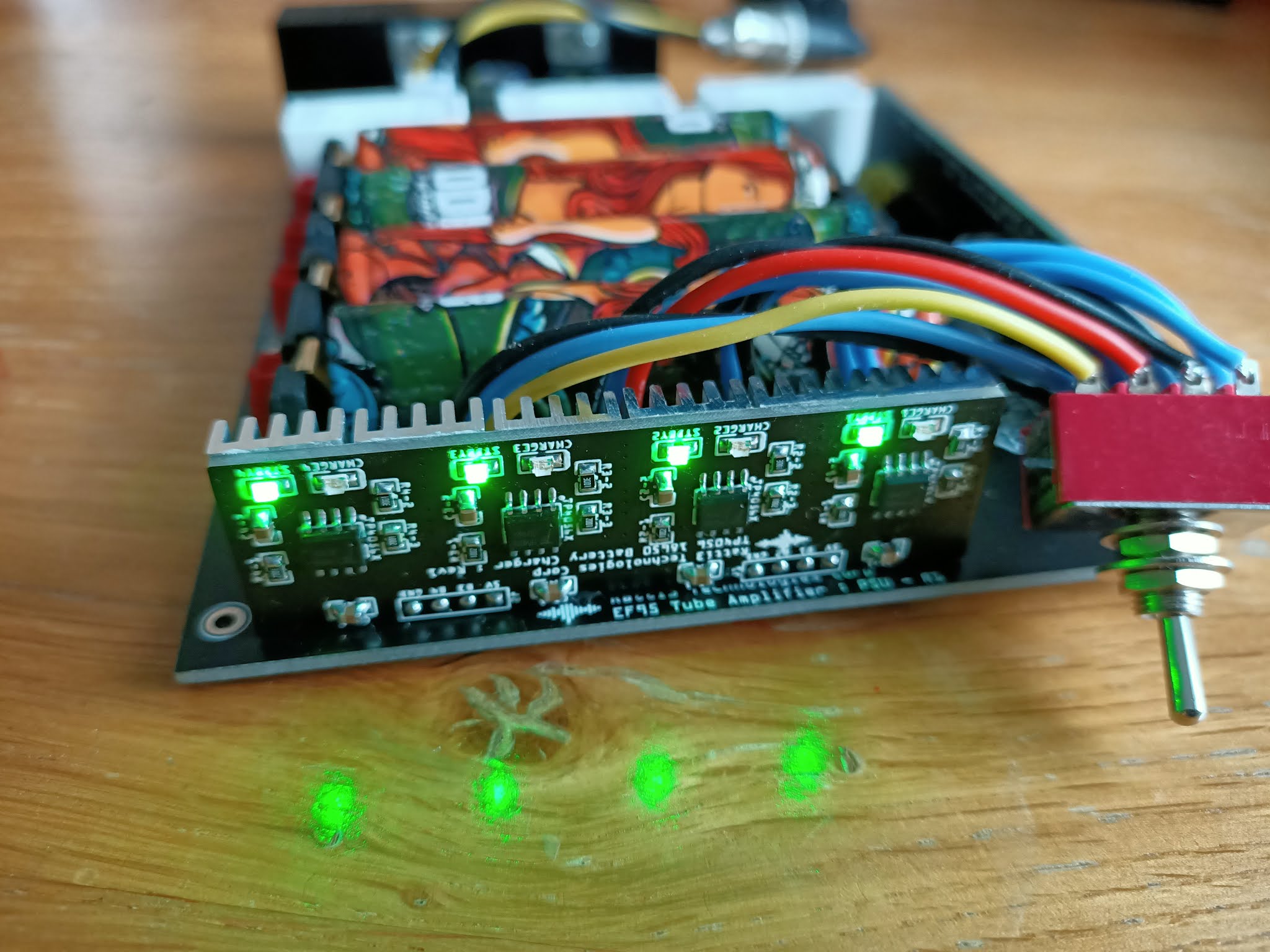 Making a Battery Operated EF95/6AK5 Hybrid Tube Amplifier