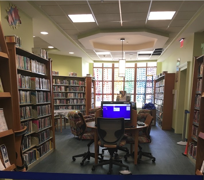 Clogged AC Drain Caused New Library Leak