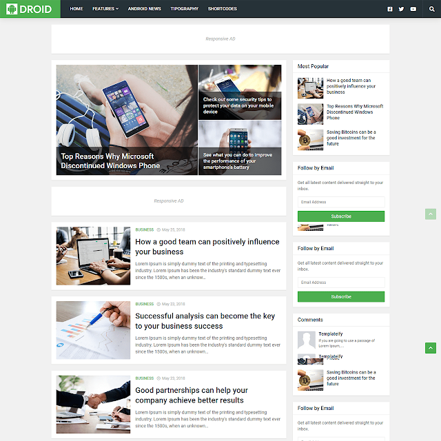 20+ Best Free SEO Friendly Blogger Templates (2024) - Blogwaping
