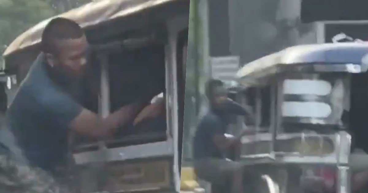 Lalaking nag-viral dahil sa pagsabit sa jeep habang may sinusuntok ... Lalaking nag-viral dahil sa pagsabit sa jeep habang may sinusuntok ...