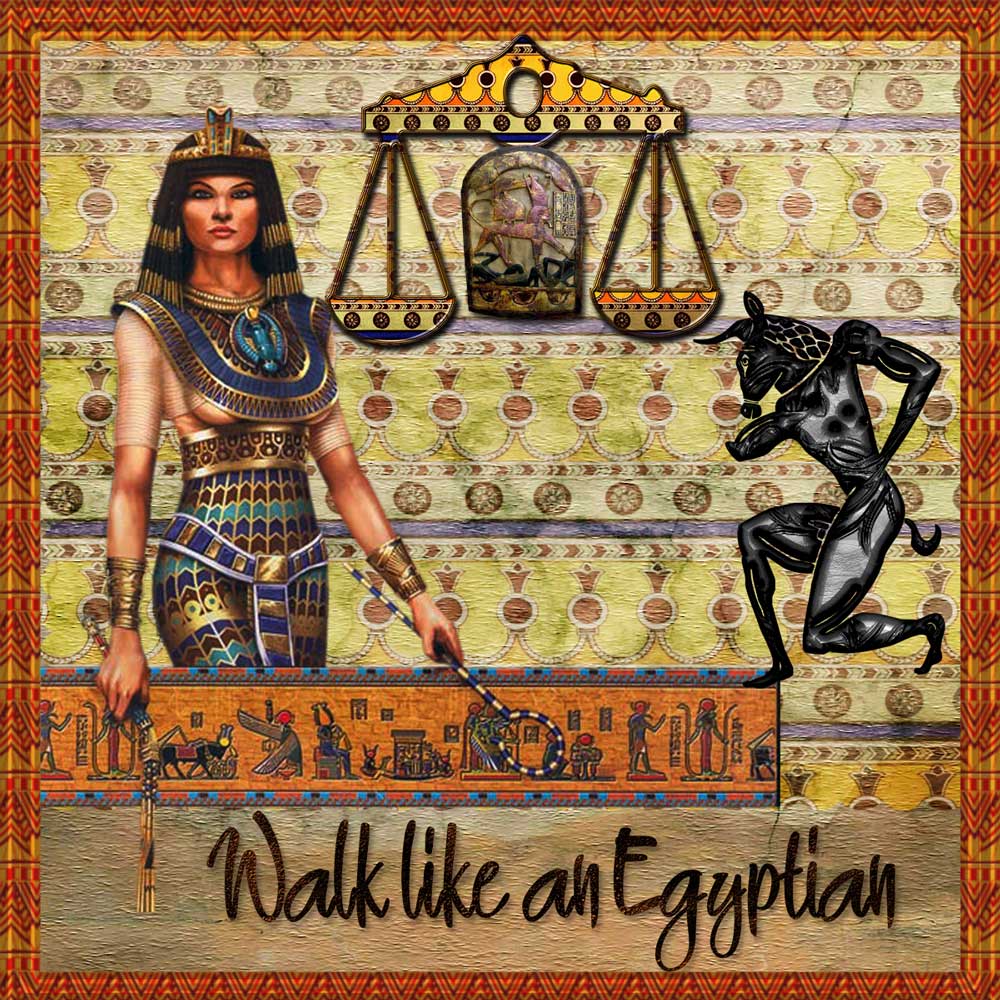 Cooper's Corner: Lins Creations Walk like an Egyptian