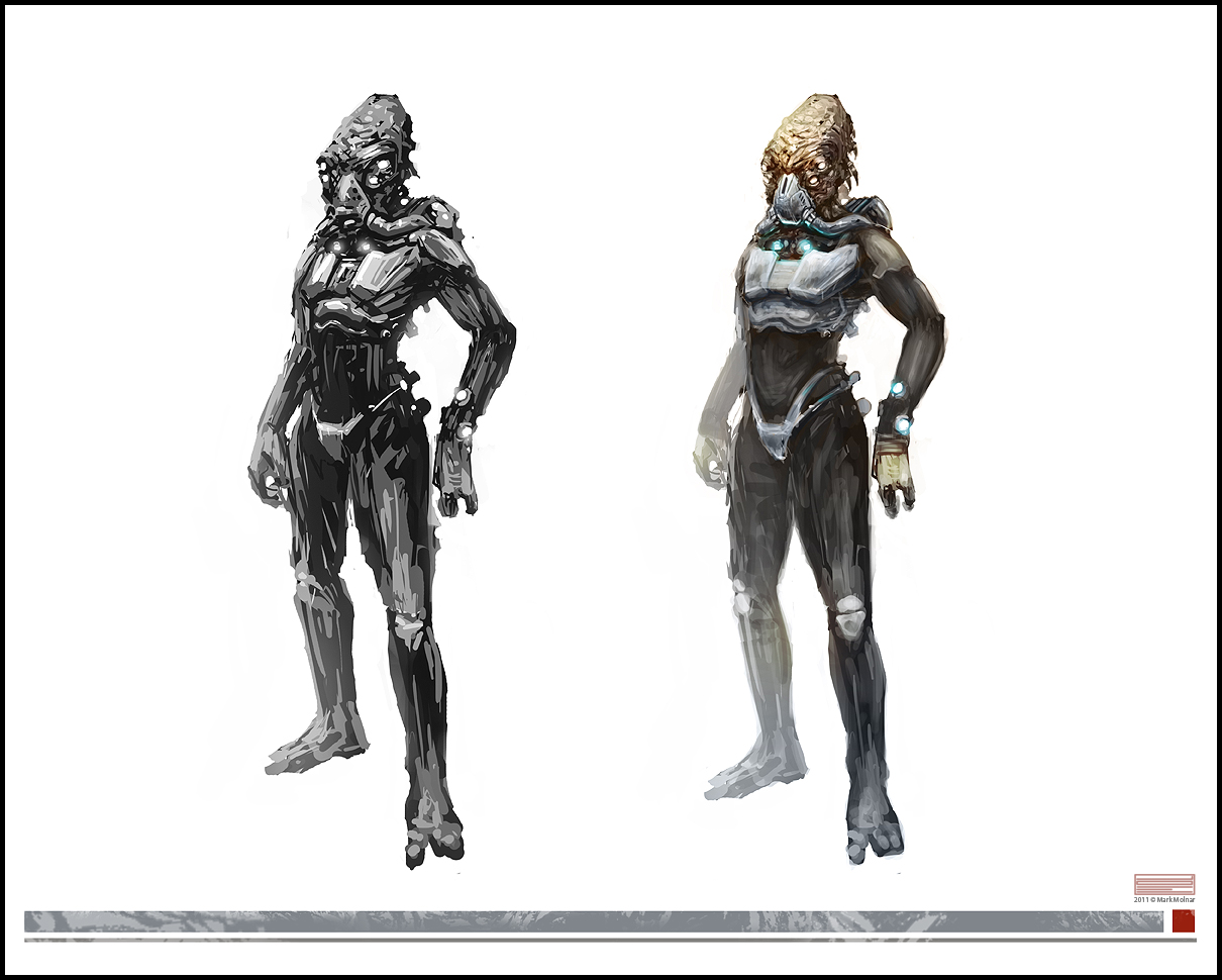 Mark Molnar - Sketchblog of Concept Art and Illustration Works: Mass ...