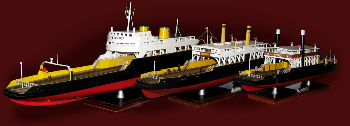 Her er D/F Hydro i HO-skala