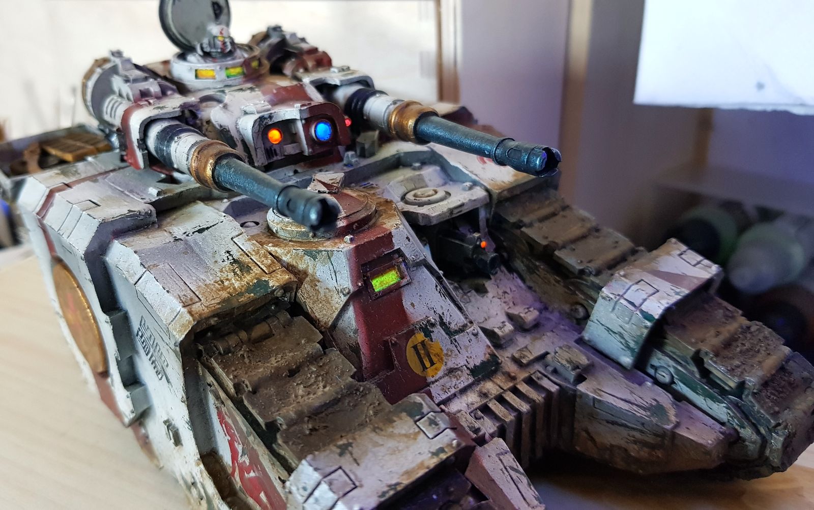 Kampfgruppe Engel: "White Scars" Legion Sicaran Battle Tank