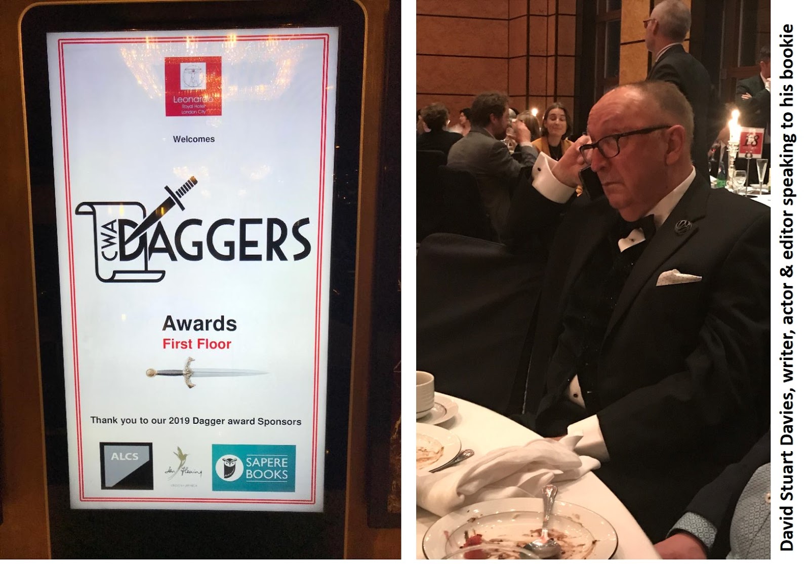 SHOTSMAG CONFIDENTIAL: 2019 Crime Writers Association Dagger Awards