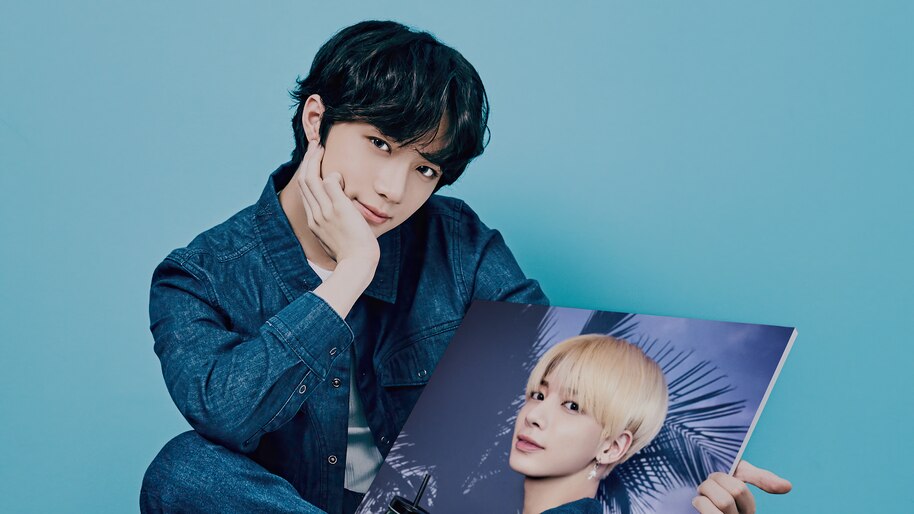 #8.805, TXT, Blue Hour, Beomgyu, Photoshoot, 4K Wallpaper iPhone Phone
