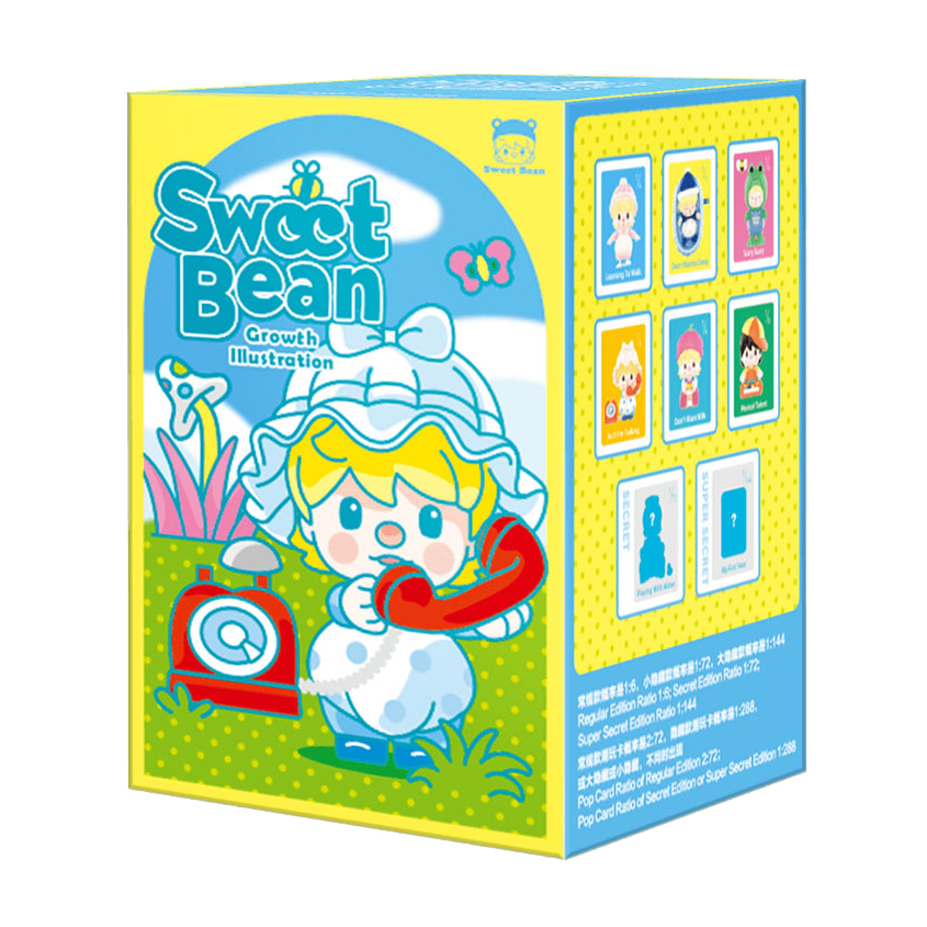 Pop Mart Scary Scary Sweet Bean Growth Illustration Series Figure | The ...