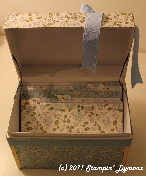 Village Scraps: Altered Tickler File Box