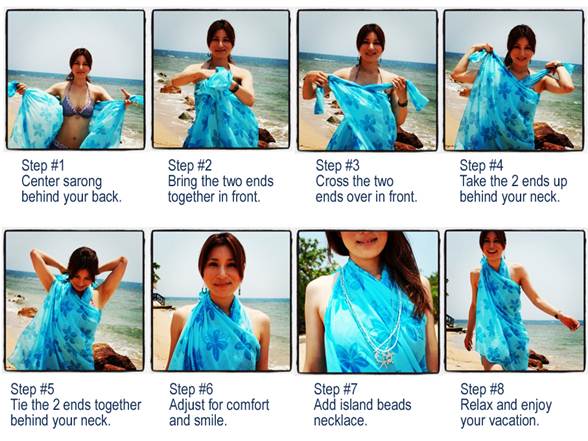 beachcomber: sarong ideas