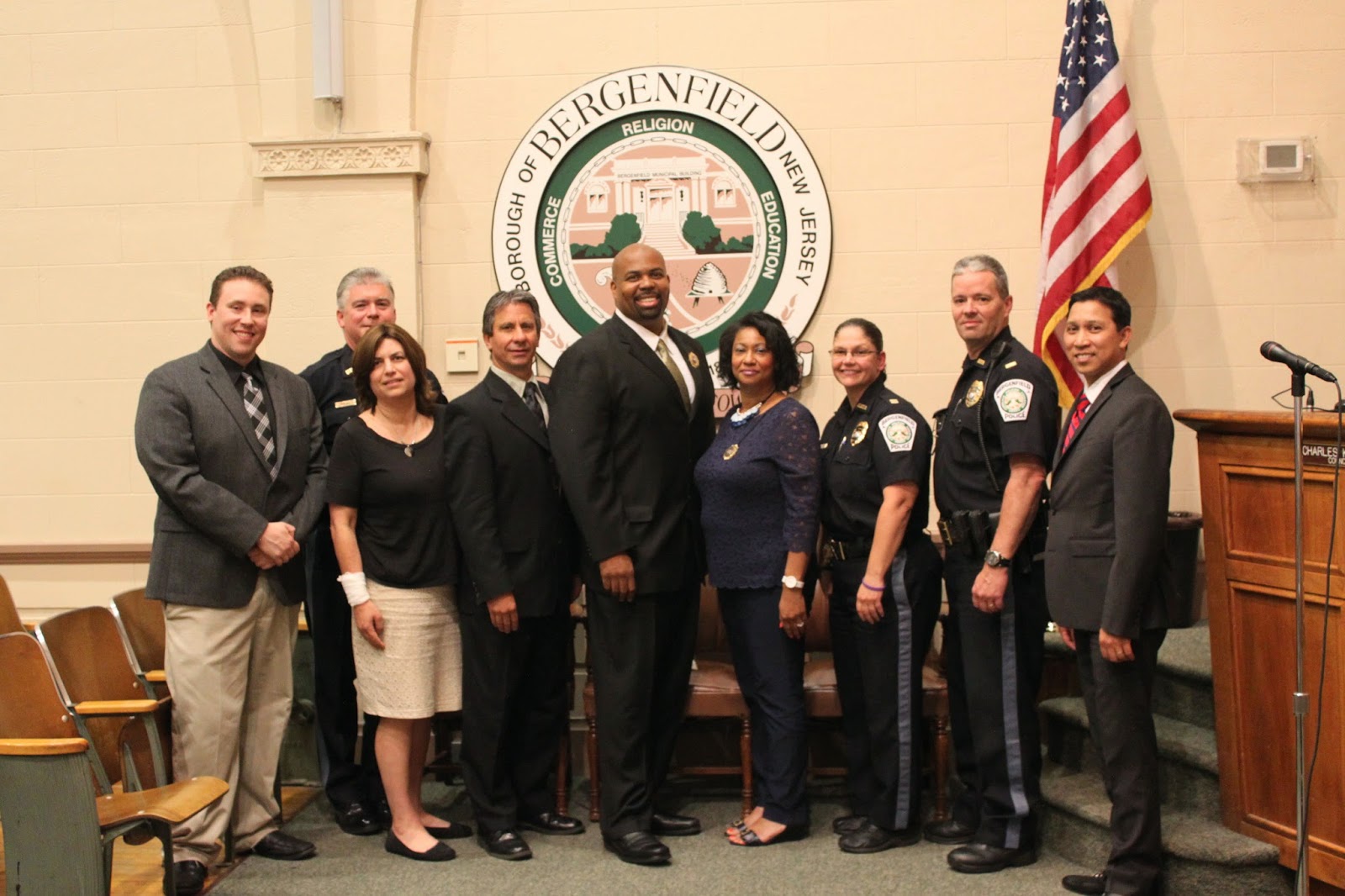 Bergenfield Police Department: Auxiliary Police Promotions