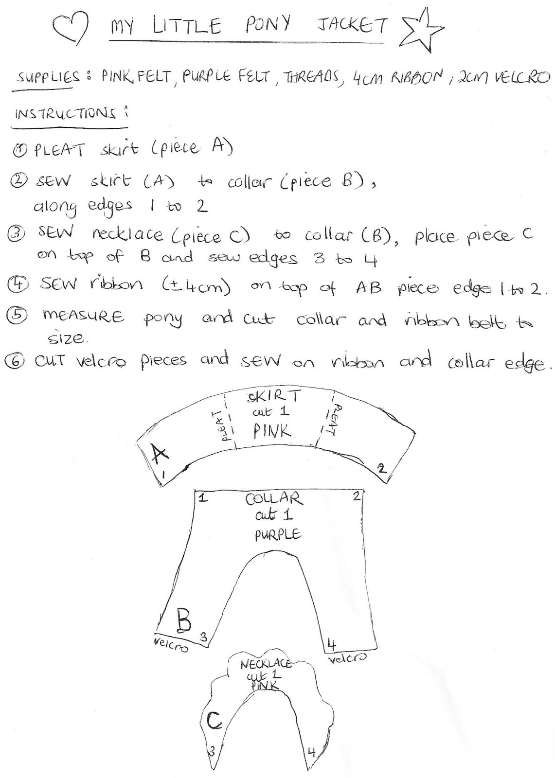 Awesome Fabric from South Africa: My Little Pony jackets...