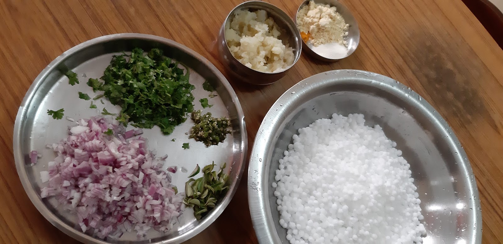 Sabudana / Sabbakki / Sago Paddu