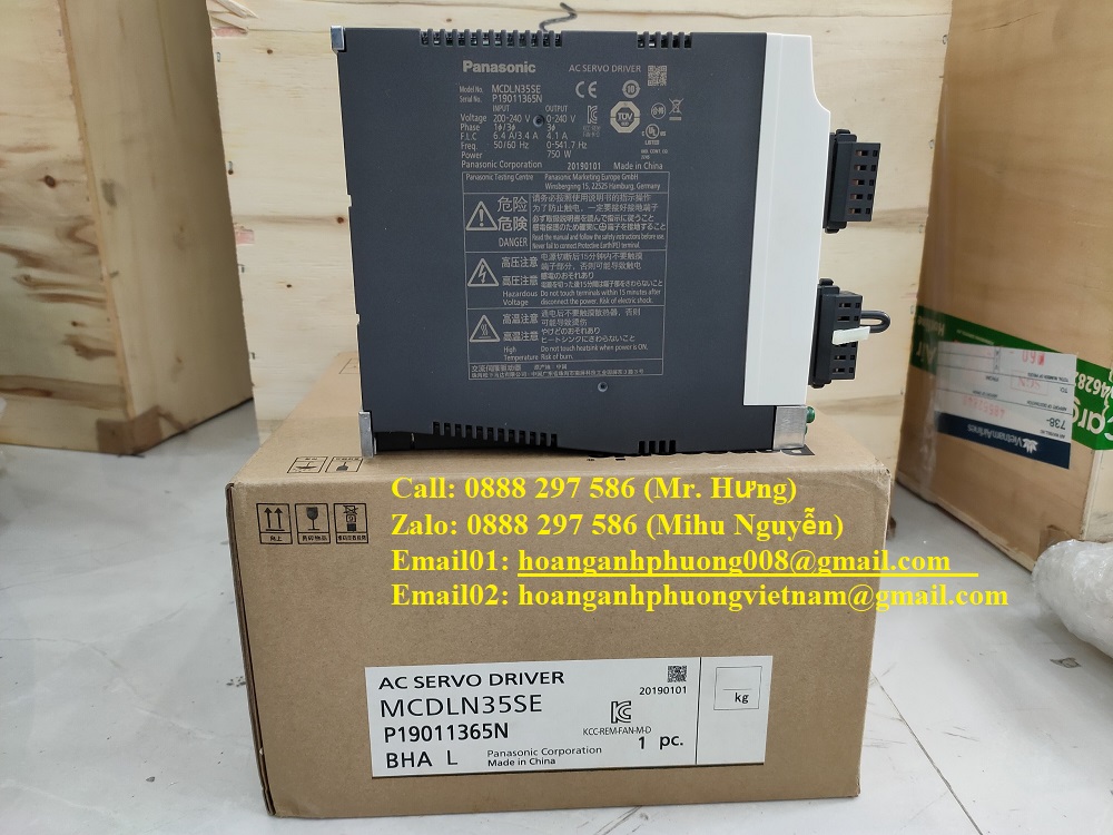 MINAS A6 Family Servo Driver MCDLN35SE Panasonic 750W