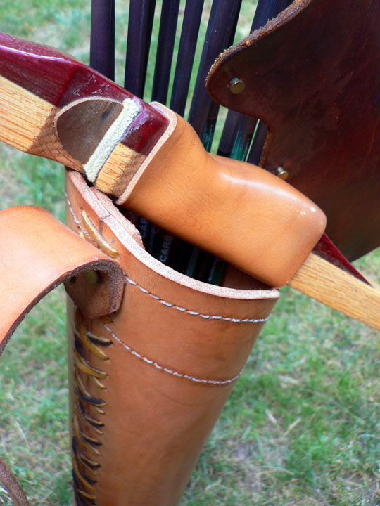 Damn Yak Dry Goods Co.: Handmade Quiver And Bow.