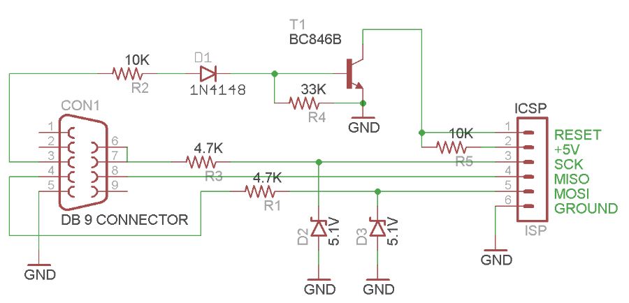 Serial AVR Programmer - NERD SCHOOLS