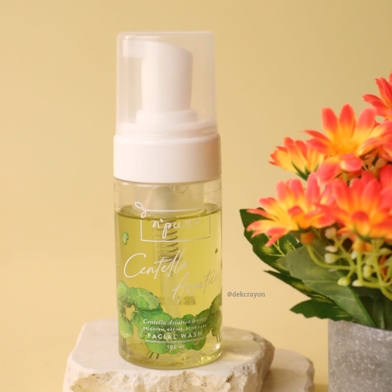 Review N'pure Centella Asiatica Facial Wash | dekCrayon tata | Blogger ...