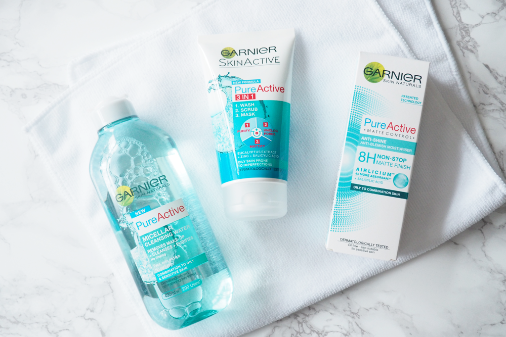 Garnier Pure Active Mattifying Skincare | LauraHadley.co.uk