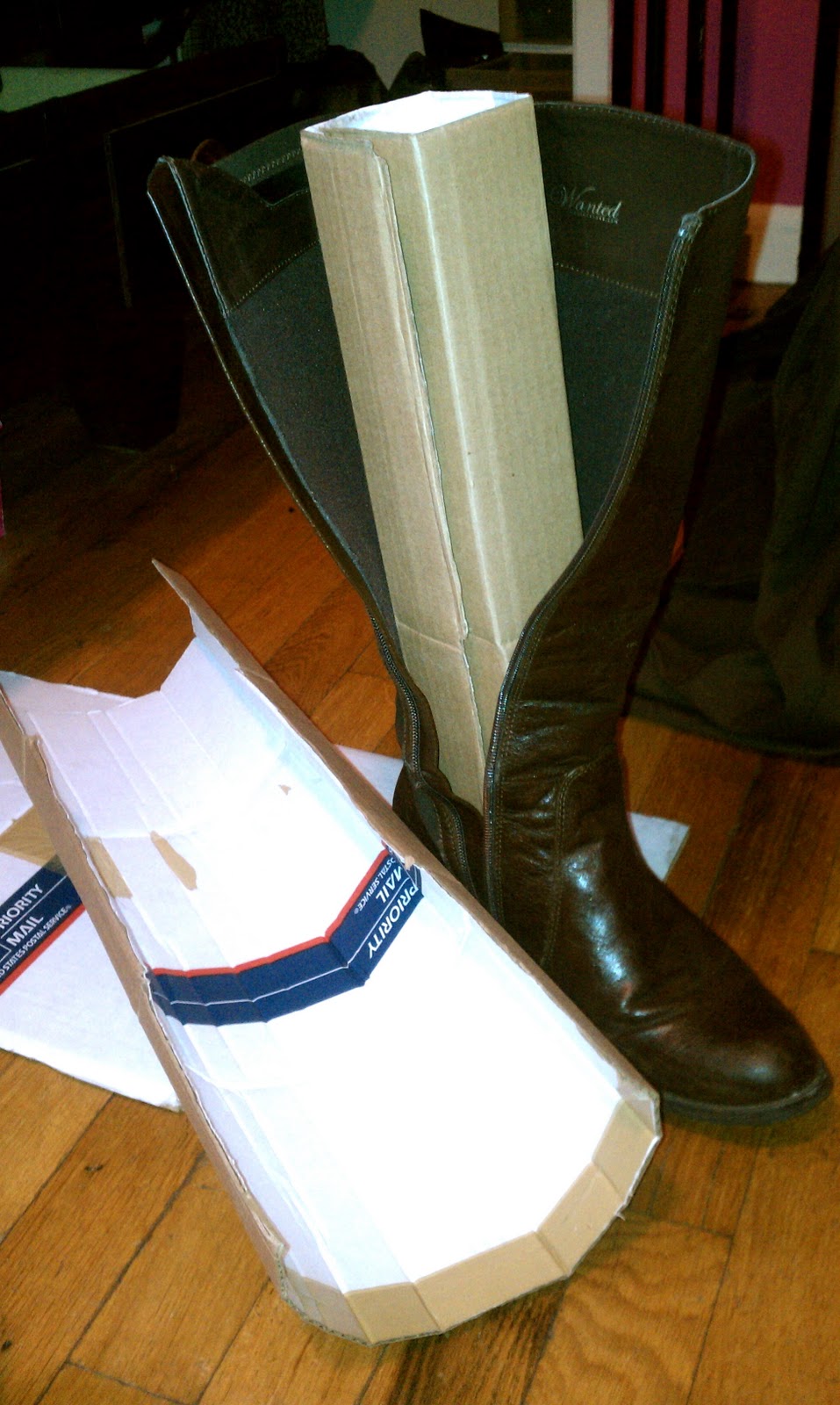 The Embellished Life: Organize your Boots: DIY Boot Shapers