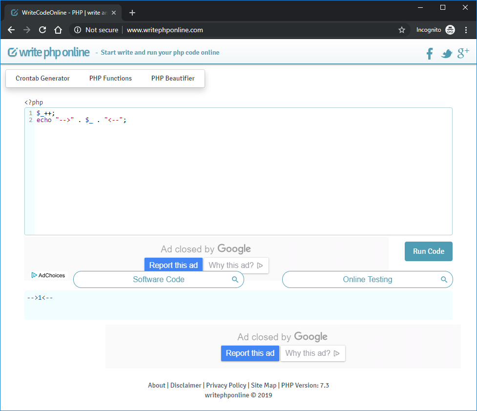 Insomni'hack 2019: phpain