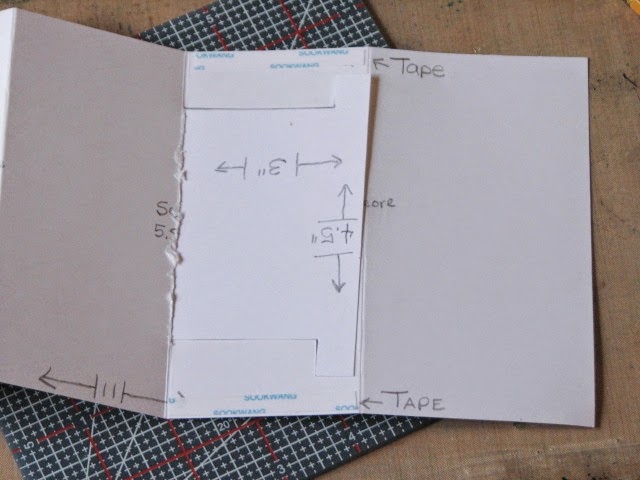 Ink Stains: Pull Tab Card/Album Tutorial